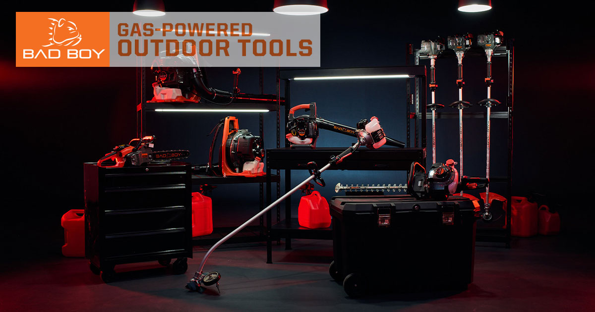 Gas-Powered Outdoor Equipment | Bad Boy Gas Tools